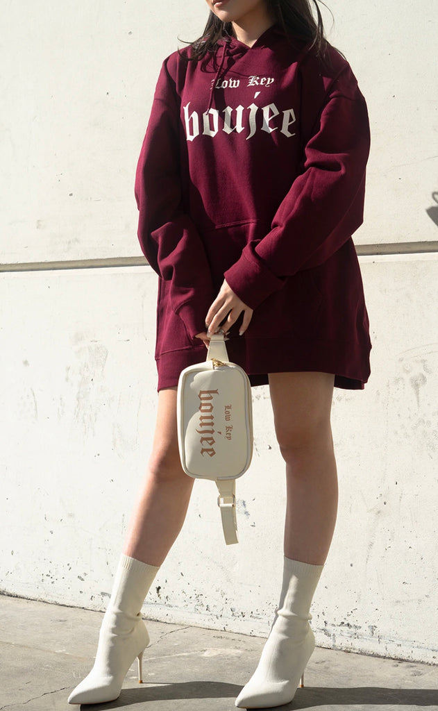 Low Key Boujee Oversized Hoodie | Foxy And Beautiful Boutique