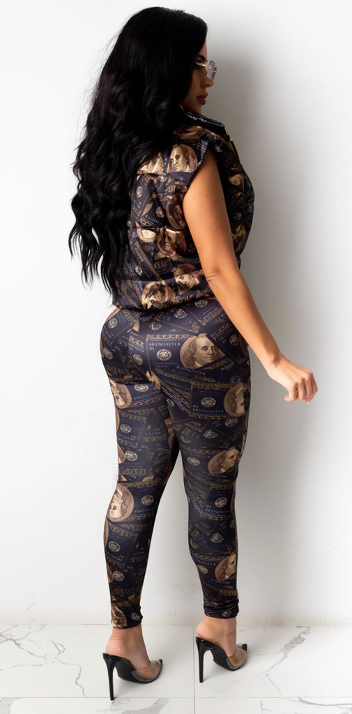 Cash Only Pant Set | Foxy And Beautiful Boutique